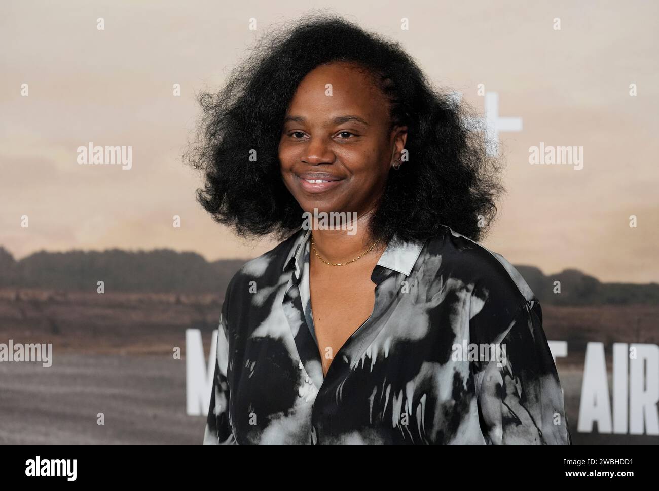 Dee Rees poses at the world premiere of "Masters of the Air," Wednesday ...