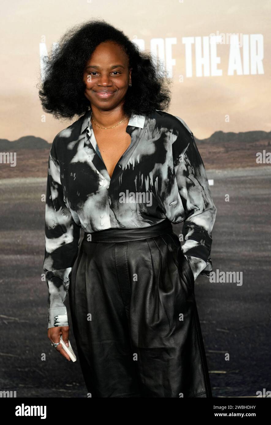 Dee Rees poses at the world premiere of "Masters of the Air," Wednesday ...