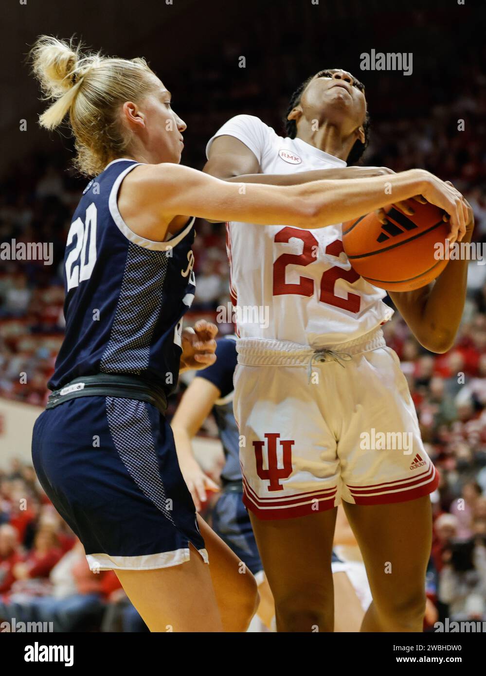 Bloomington, United States. 10th Jan, 2024. Indiana Hoosiers guard ...