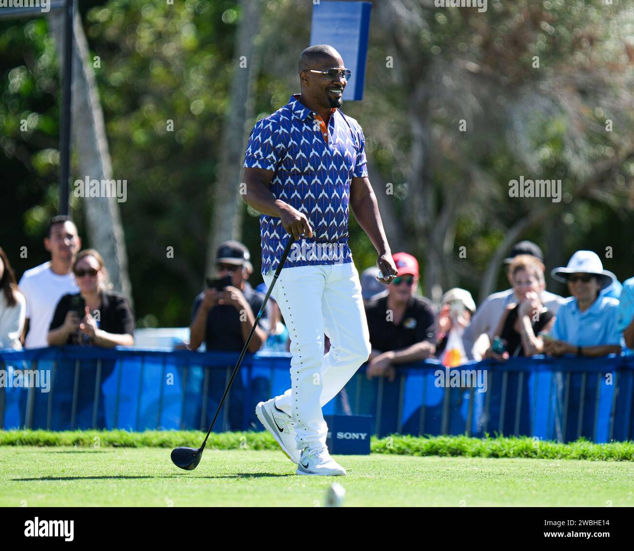 Honolulu, Hawaii, USA. 10th Jan, 2024. Academy Award winner Jamie Foxx ...