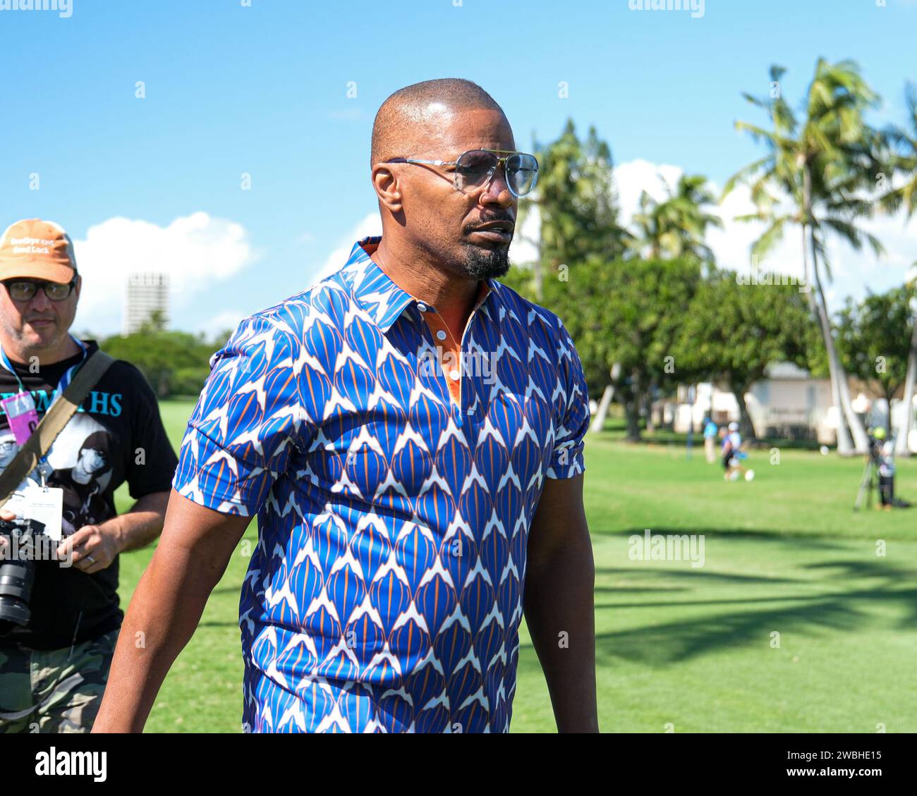 Honolulu, Hawaii, USA. 10th Jan, 2024. Academy Award winner Jamie Foxx ...