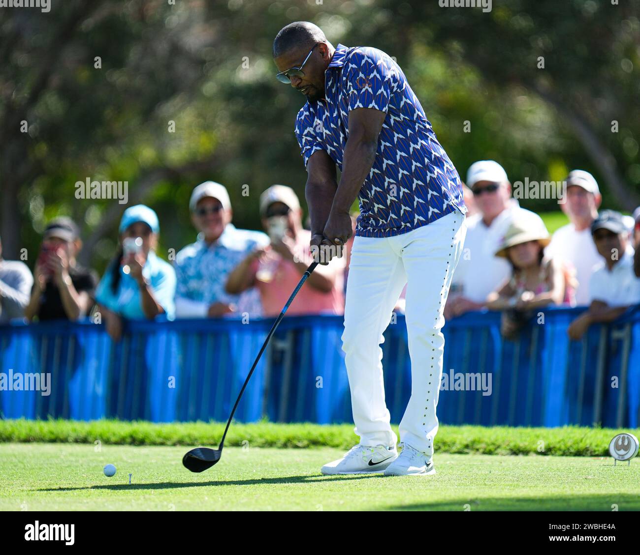 Honolulu, Hawaii, USA. 10th Jan, 2024. Academy Award winner Jamie Foxx ...