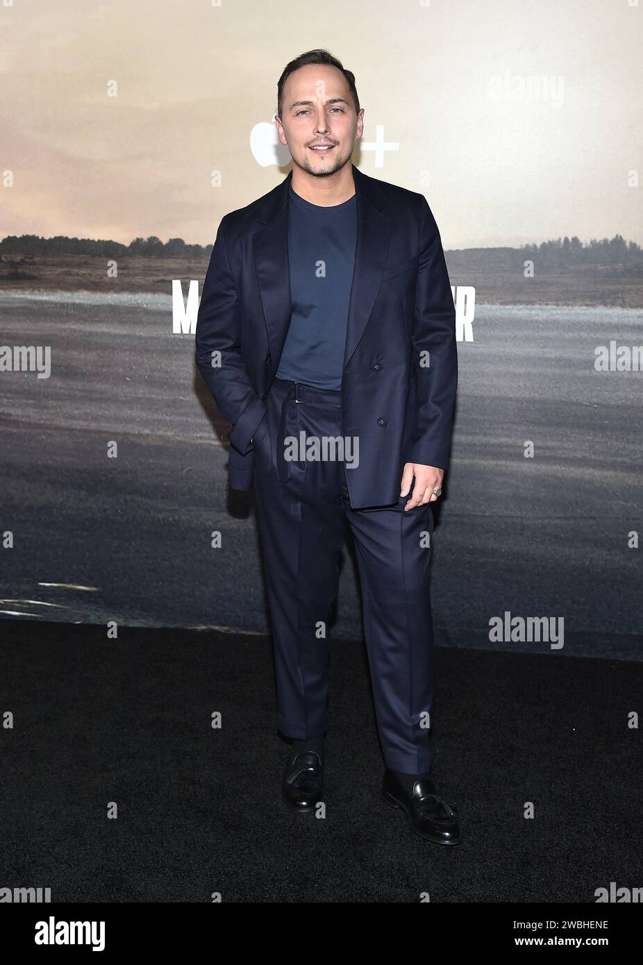 Westwood, USA. 10th Jan, 2024. David Shields arriving to Apple TV ...