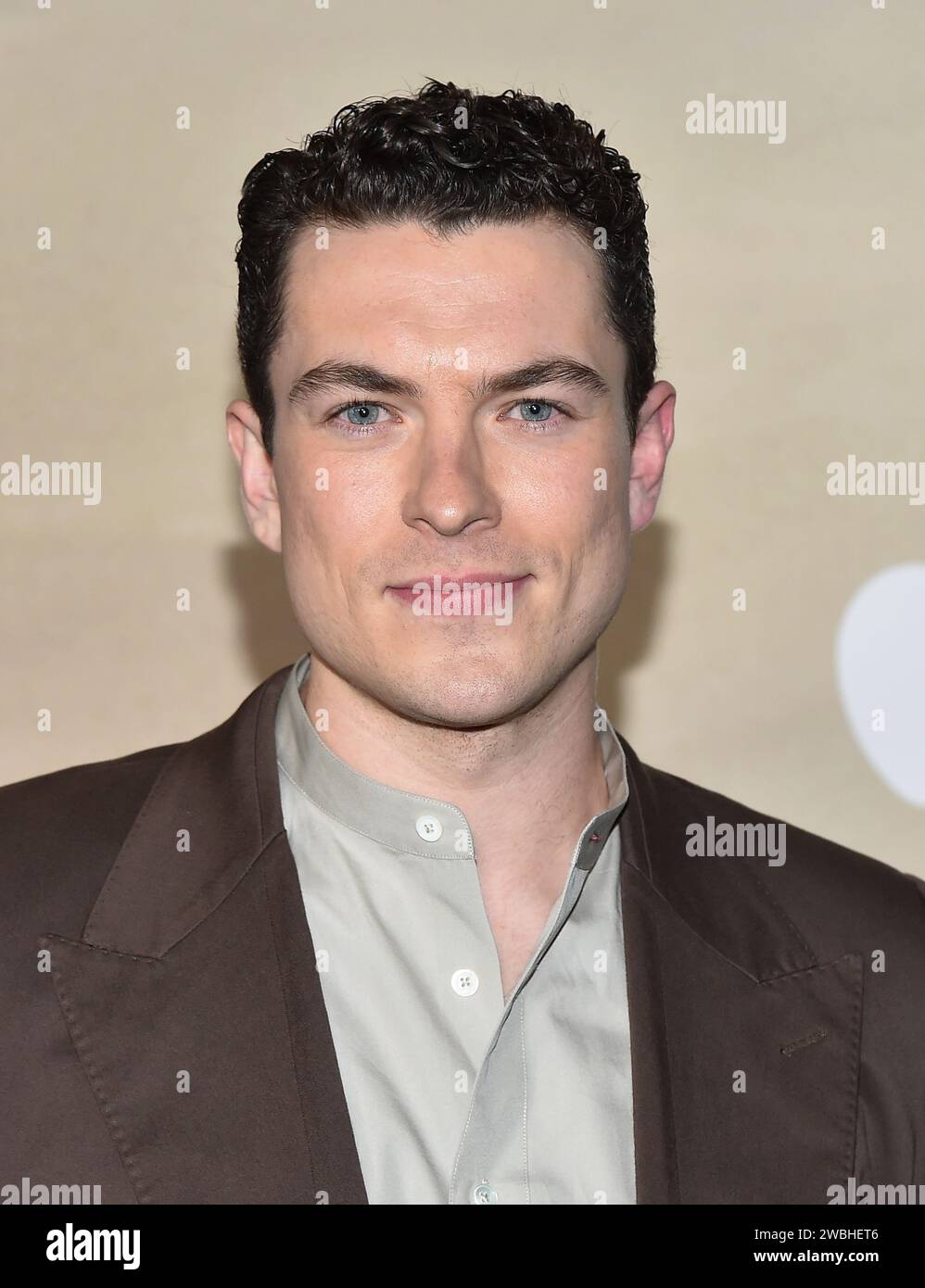 Westwood, USA. 10th Jan, 2024. Nate Mann arriving to Apple TV ‘Masters of the Air' Hollywood ...