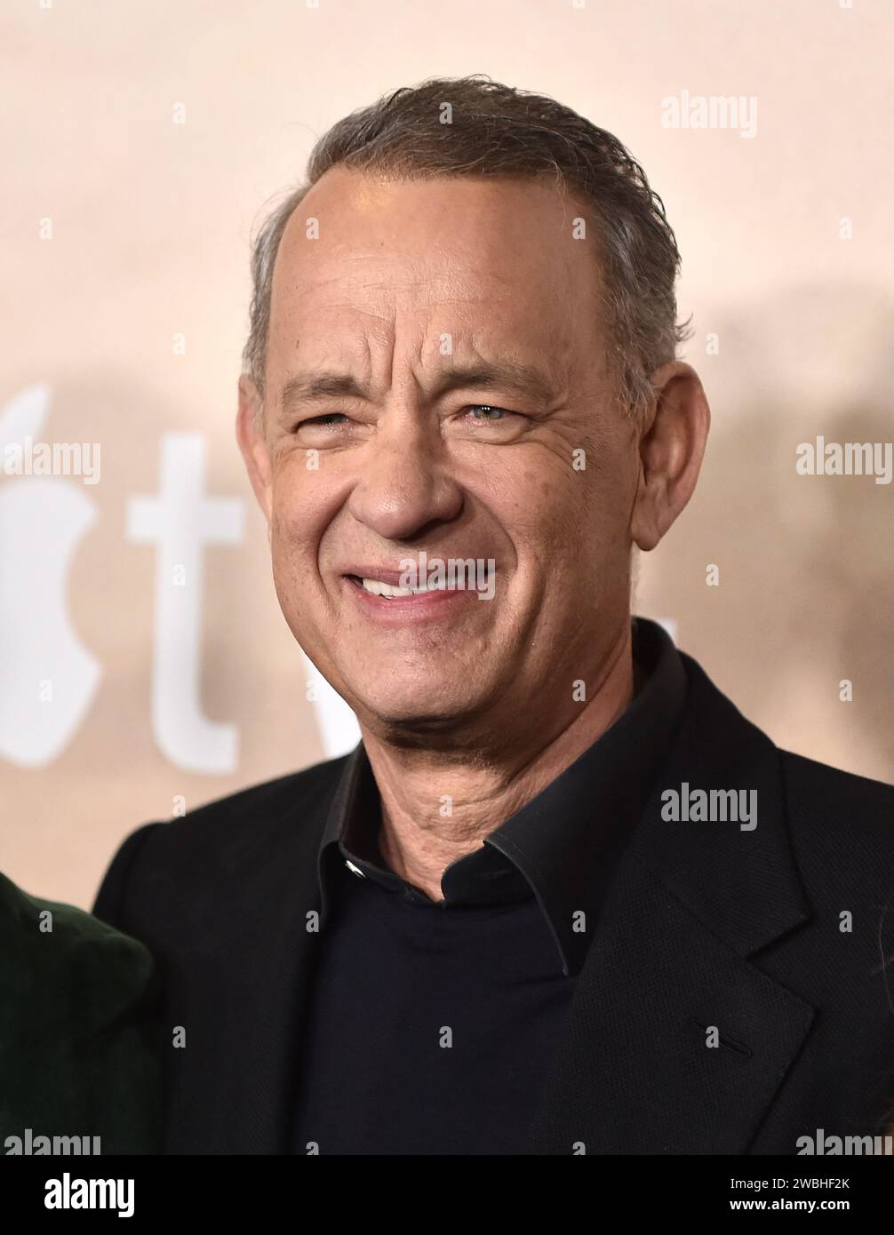 Westwood, USA. 10th Jan, 2024. Tom Hanks arriving to Apple TV ‘Masters ...