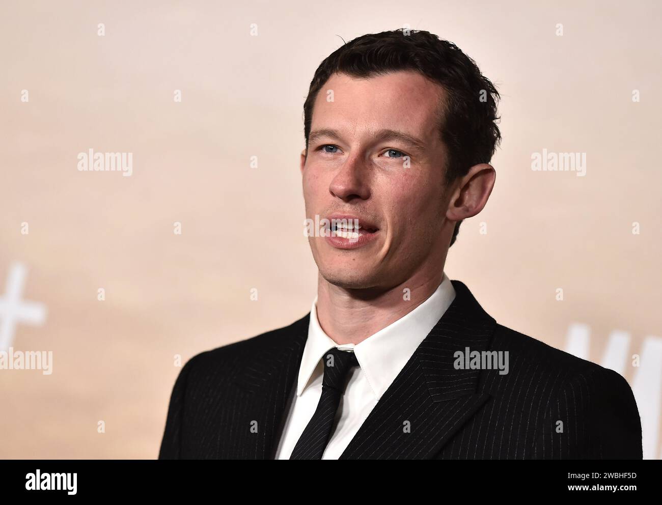 Westwood, USA. 10th Jan, 2024. Callum Turner arriving to Apple TV ...