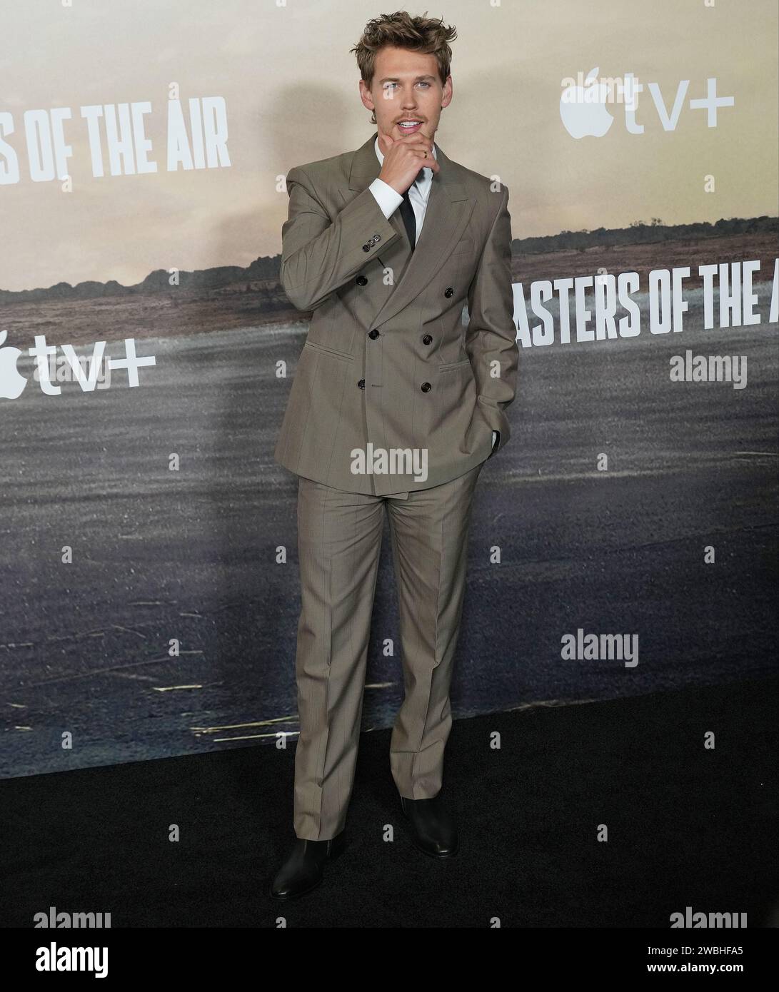 Los Angeles, USA. 10th Dec, 2023. Austin Butler arrives at the Apple TV ...