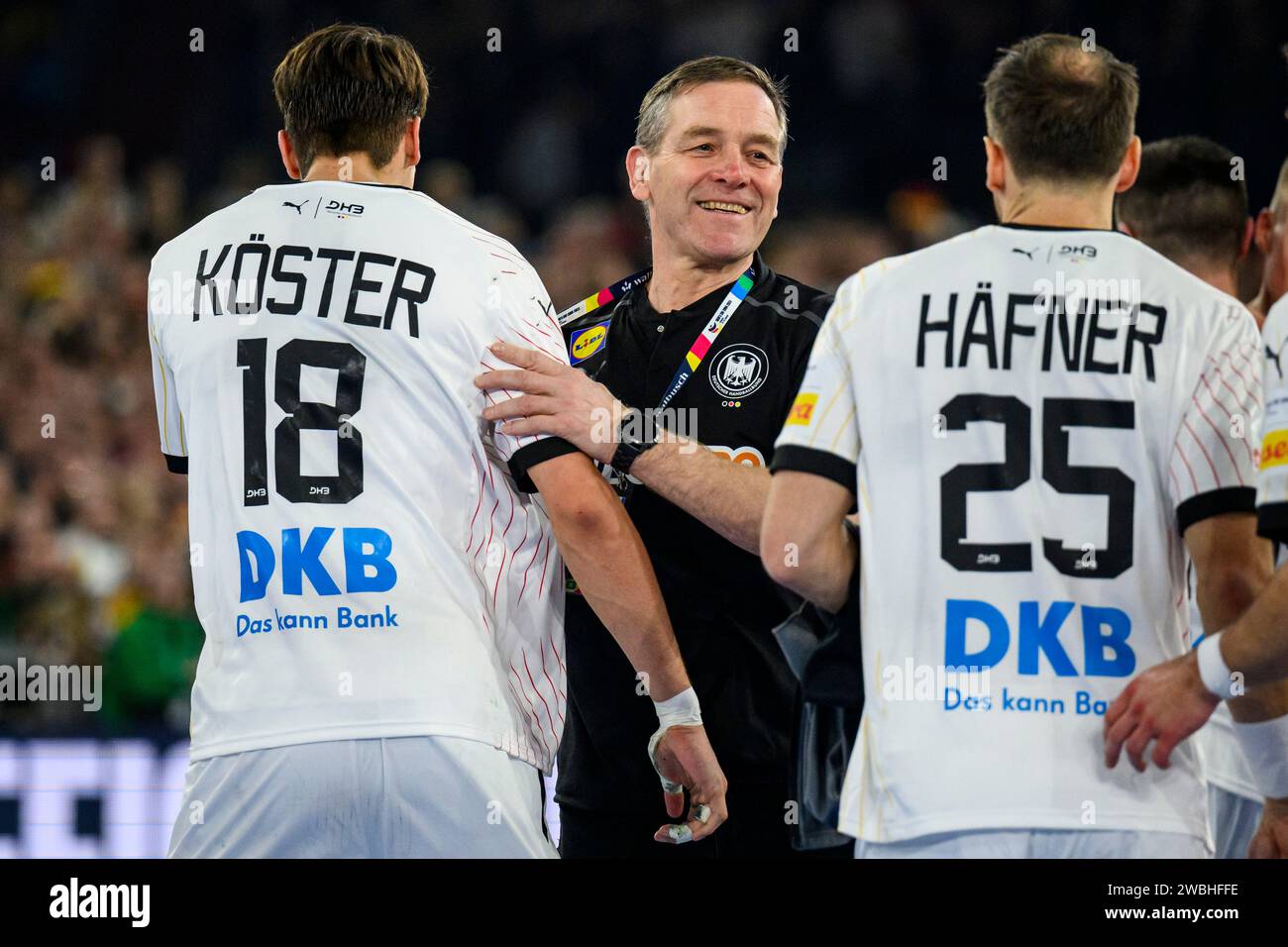 Duesseldorf, Germany. 10th Jan, 2024. Handball: European Championship ...
