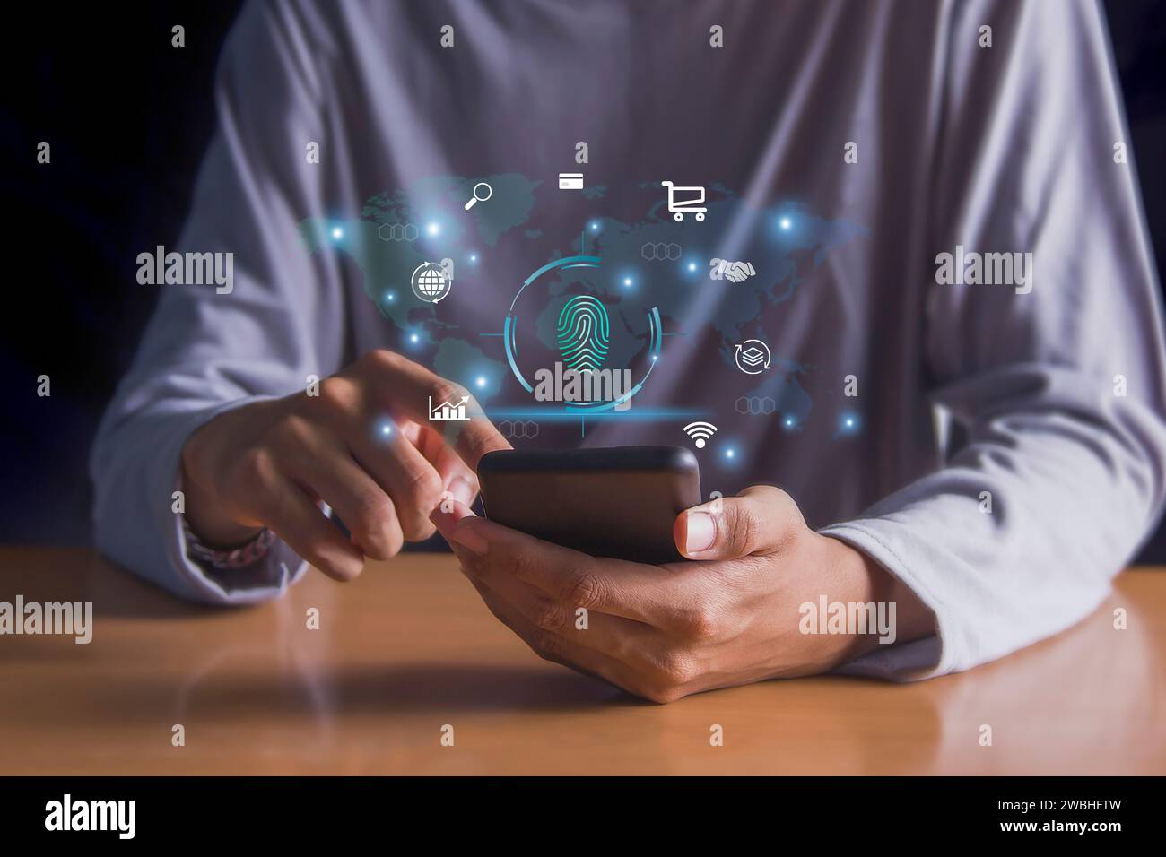 Protects screen hi-res stock photography and images - Alamy