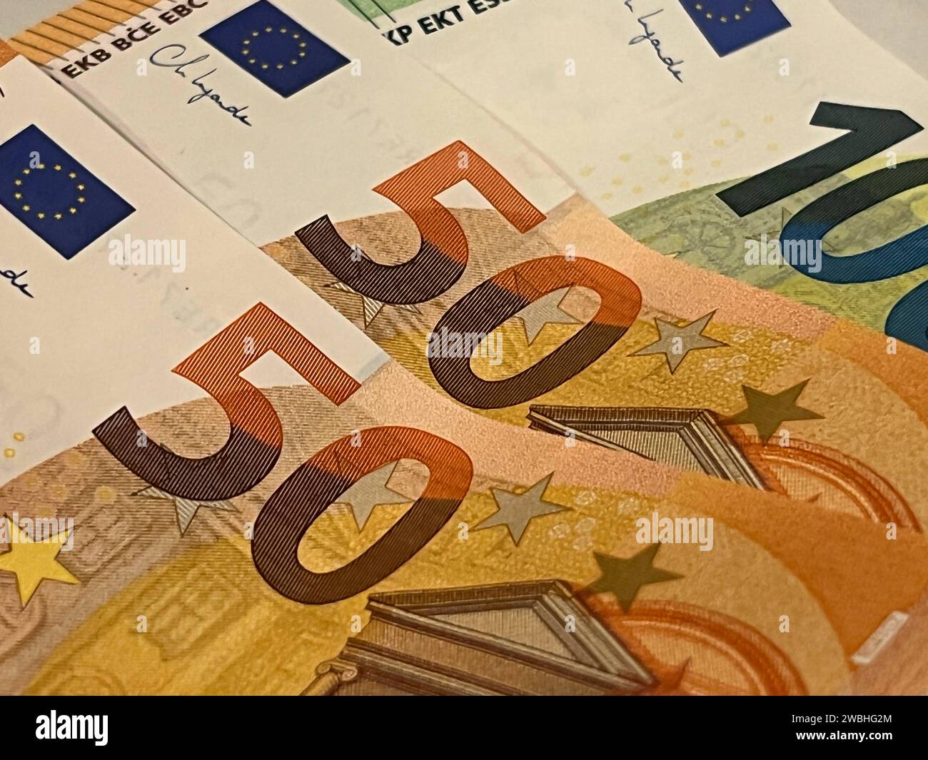 Bargeld Geldschein *** Cash Banknote Copyright: xmix1x Stock Photo - Alamy