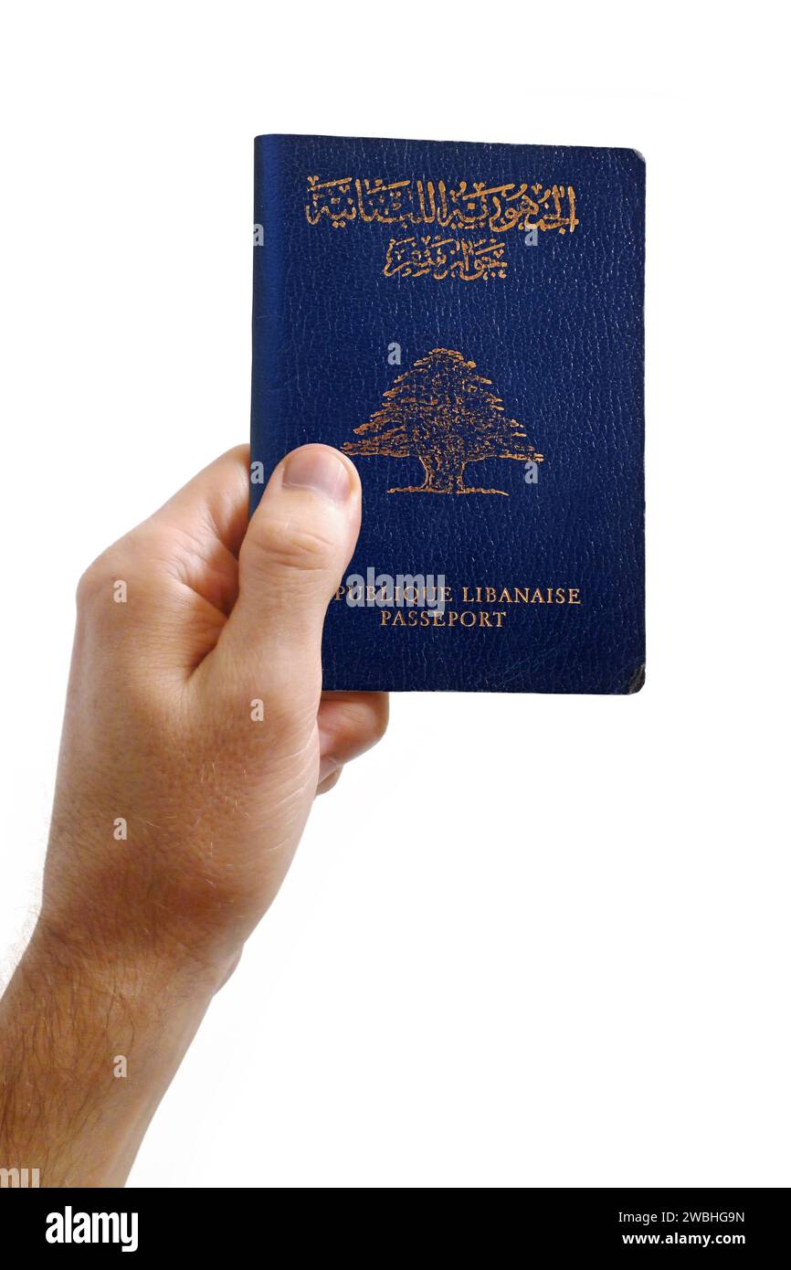 Lebanese identity card hi-res stock photography and images - Alamy