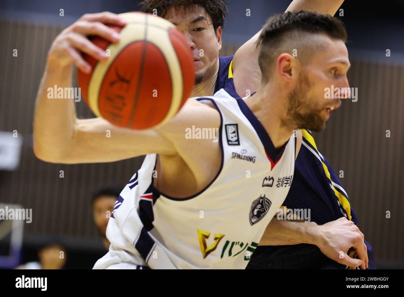 Yokohama Budokan, Kanagawa, Japan. 10th Jan, 2024. Jarrod Uthoff (B ...