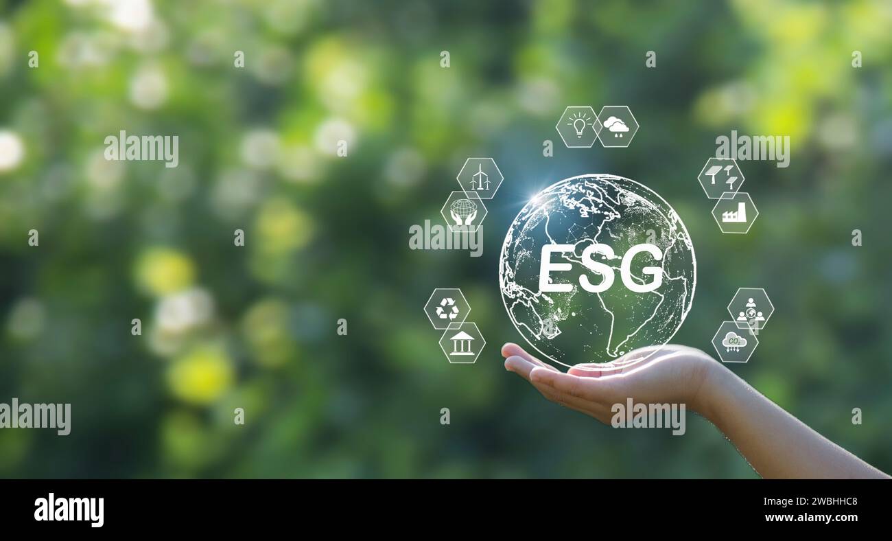 ESG, Environmental, Social and Governance Sustainable Industry of ...