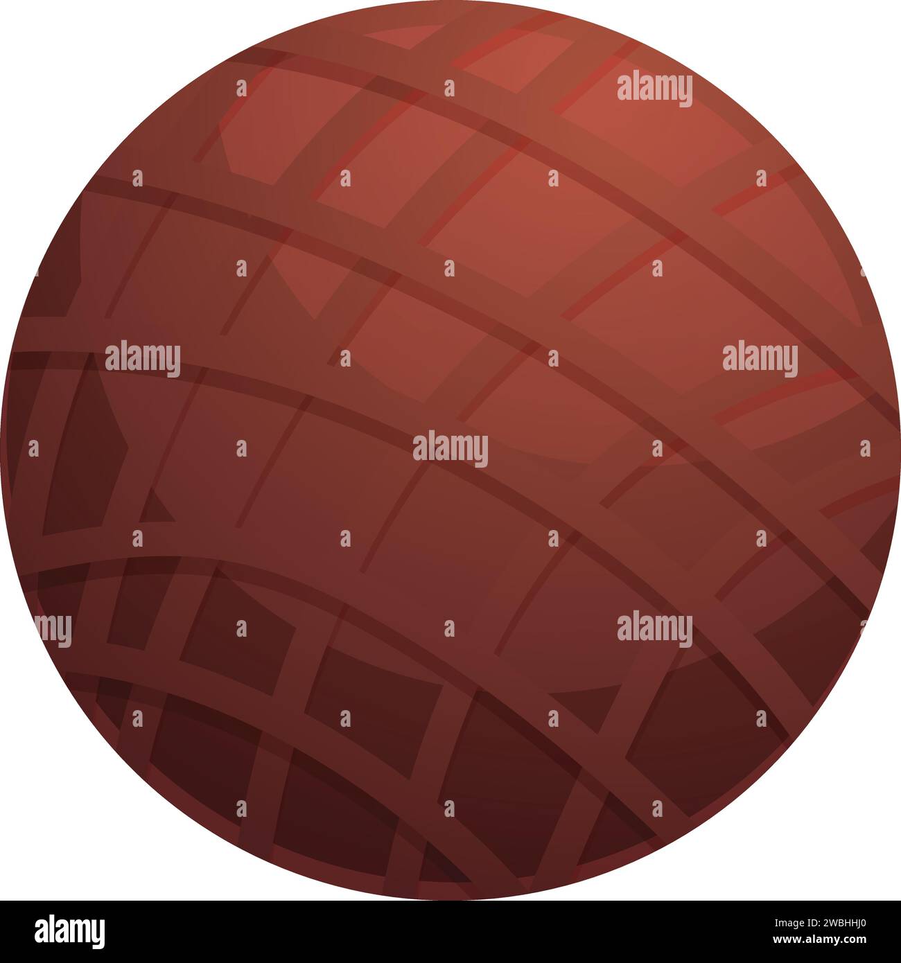 Cocoa bomb icon cartoon vector. Milk cake balls. Candy dessert Stock ...