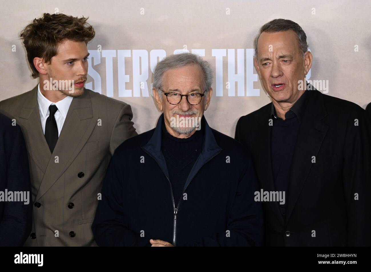 Los Angeles, USA. 10th Jan, 2024. LOS ANGELES, USA. January 10, 2024: Austin Butler, Steven ...