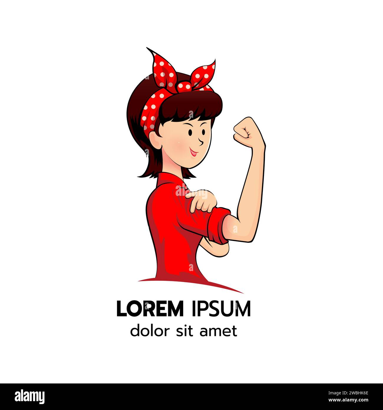 Cute cartoon Housekeeper Maid Logo Sign ,House Cleaning and Maid ...