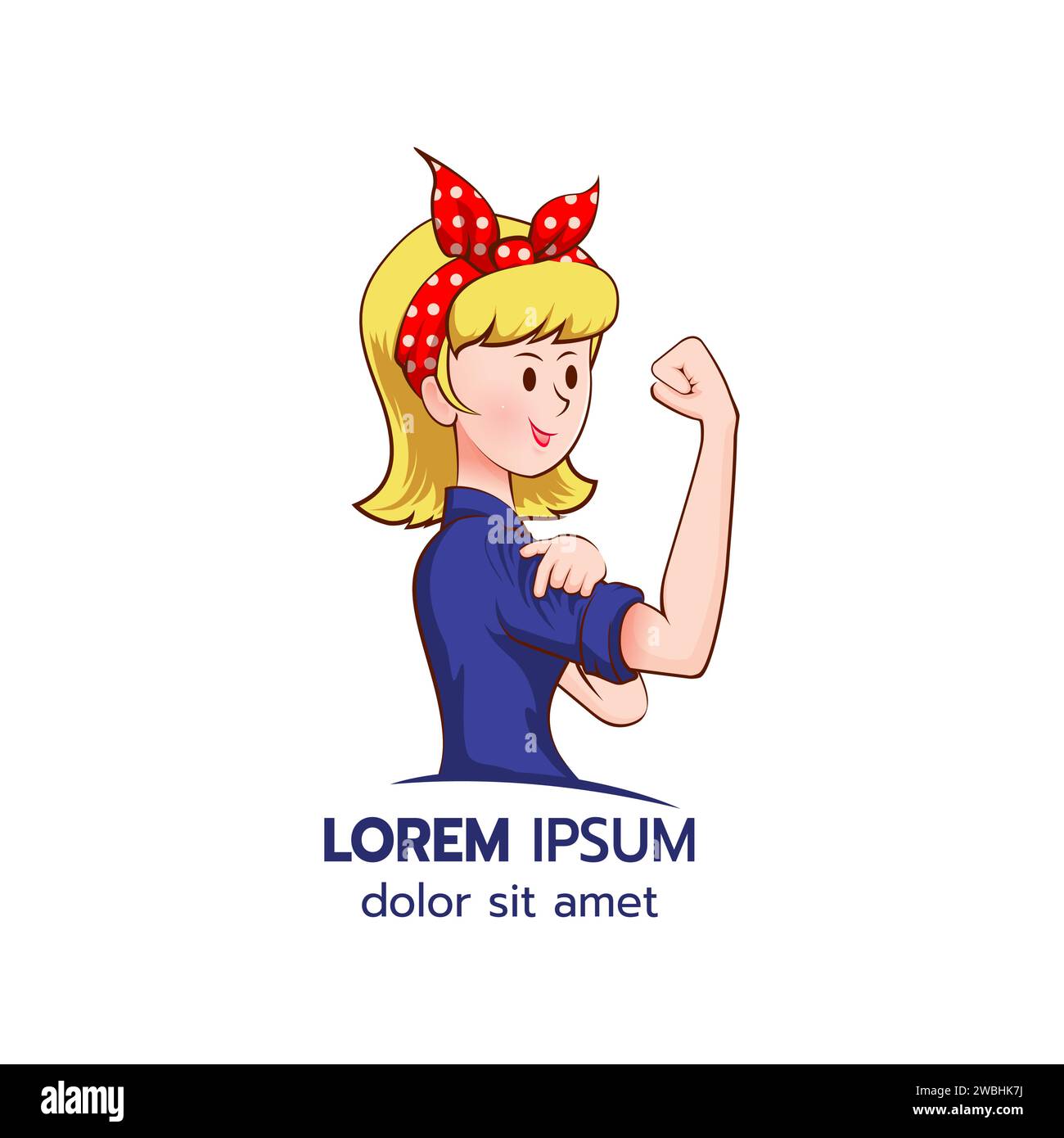 Cute cartoon Housekeeper Maid Logo Sign ,House Cleaning and Maid ...