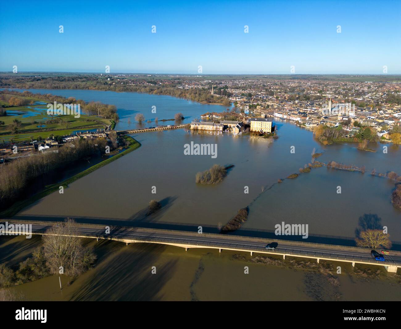 Flooding in st ives cambridgeshire hi-res stock photography and images ...