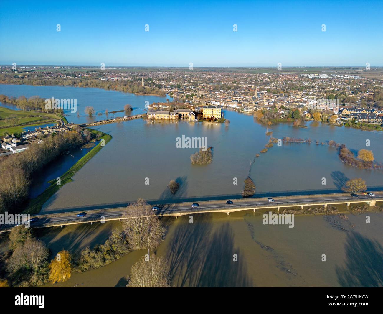 Flooding in st ives cambridgeshire hi-res stock photography and images ...