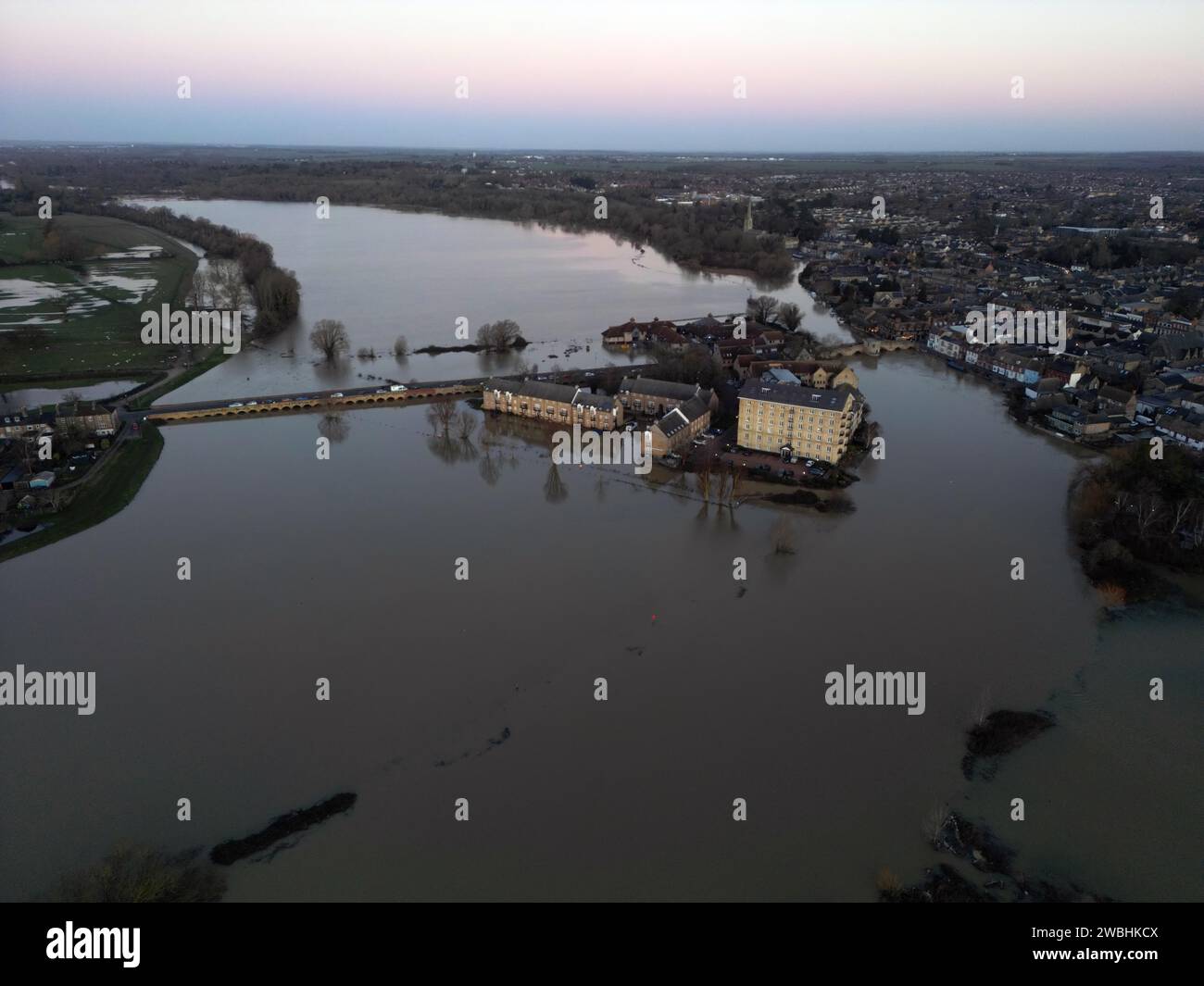 Flooding in st ives cambridgeshire hi-res stock photography and images ...