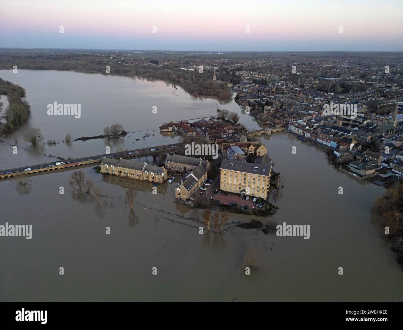 Flooding in st ives cambridgeshire hi-res stock photography and images ...