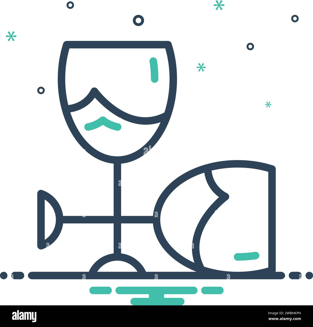 Icon for glass ,sandblast Stock Vector Image & Art - Alamy