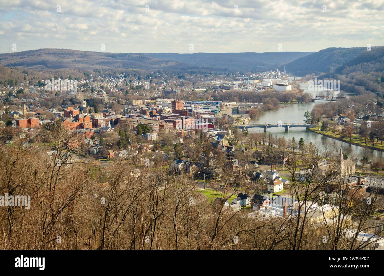View from the high point overlook hi-res stock photography and images ...