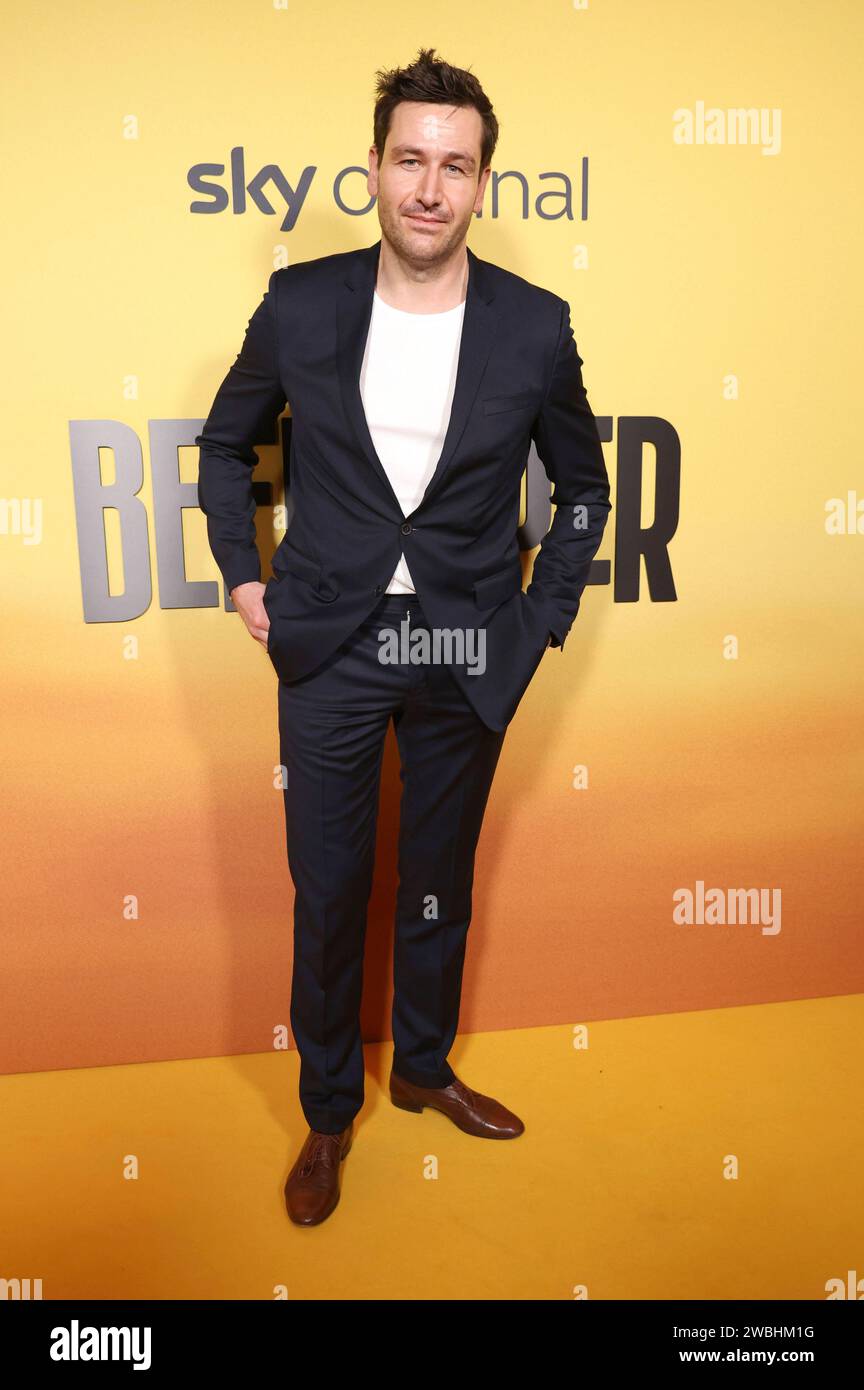 Michael Epp bei der Premiere des Kinofilms The Beekeeper im Vue Leicester Square. London, 10.01. ...