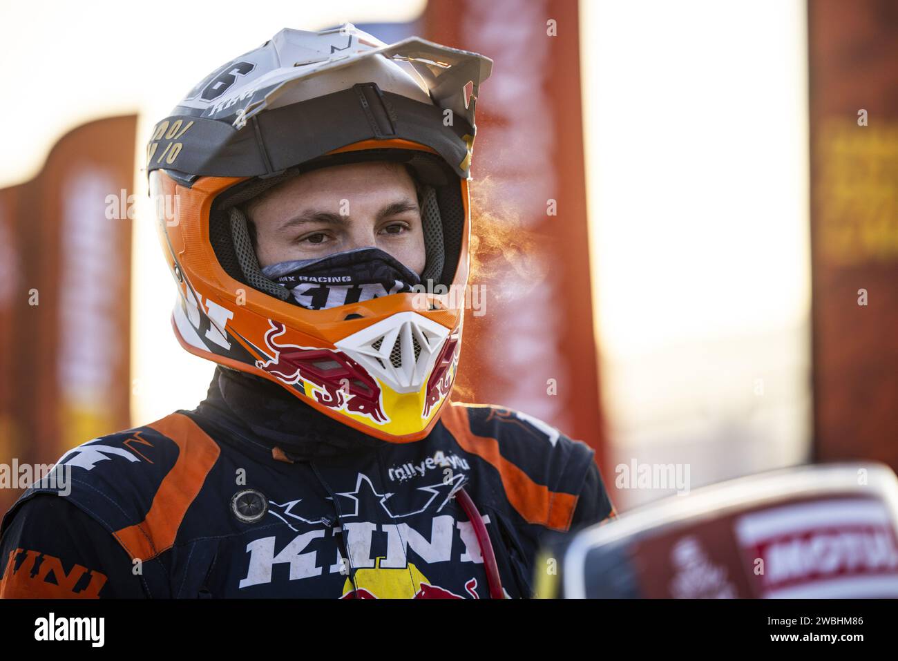 EBSTER Tobias (aut), Kini Rally Racing Team, KTM, Moto, Originals by Motul, FIM W2RC, portrait ...