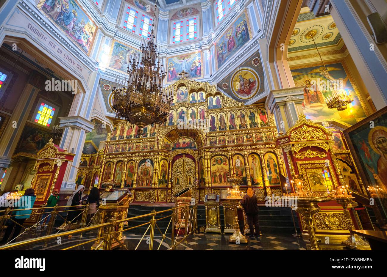 Baroque architecture gold painted hi-res stock photography and images ...