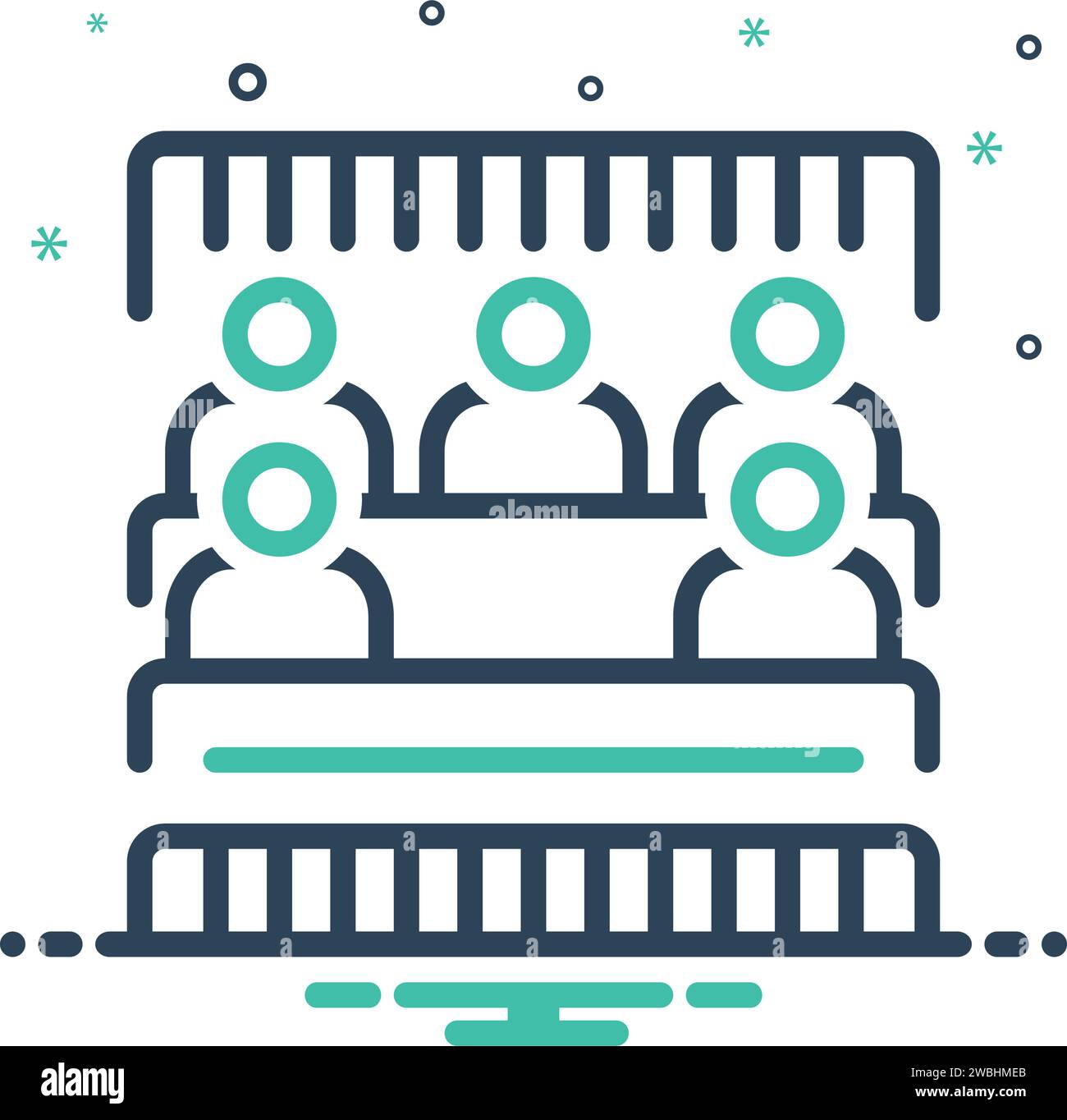 Icon for bleacher,people Stock Vector Image & Art - Alamy