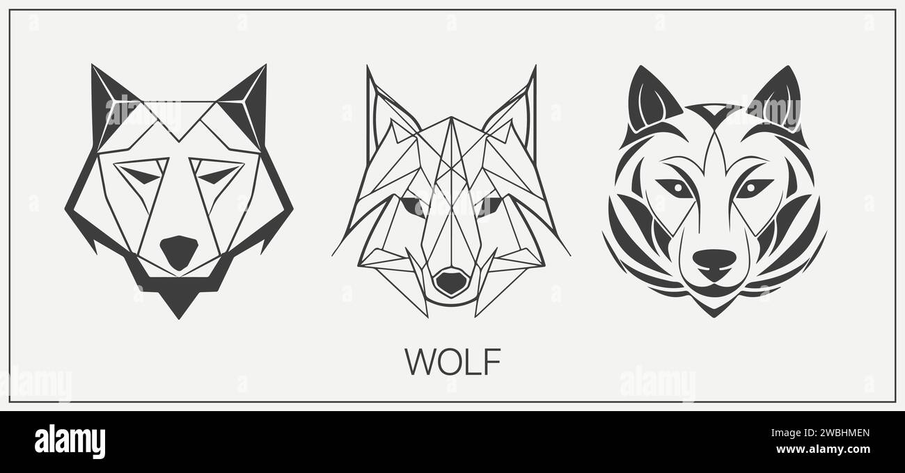 Dog luxury logo Black and White Stock Photos & Images - Alamy