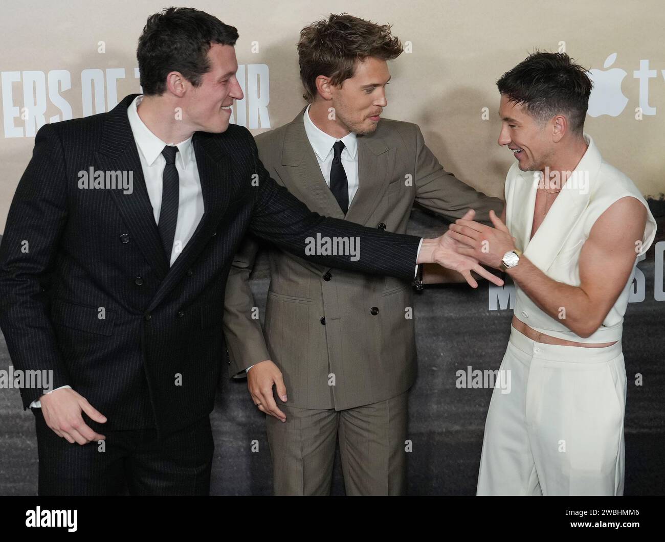 Los Angeles, USA. 10th Dec, 2023. (L-R) Callum Turner, Austin Butler ...