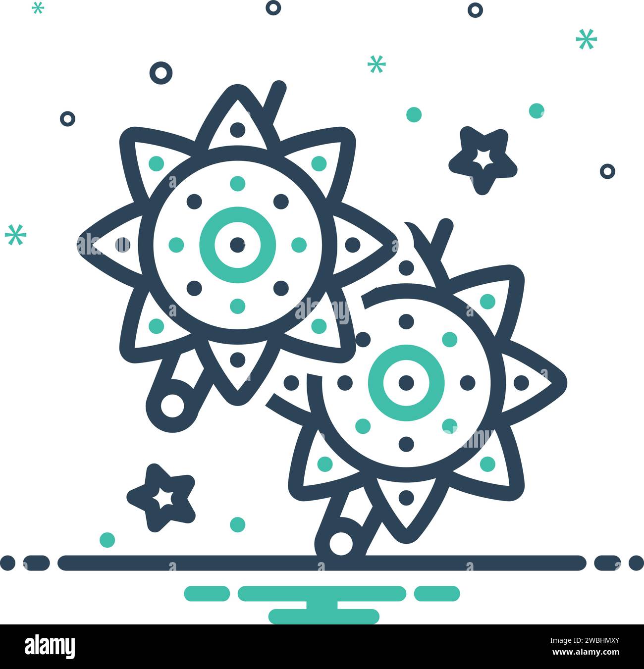 Icon for brooches,pin Stock Vector Image & Art - Alamy