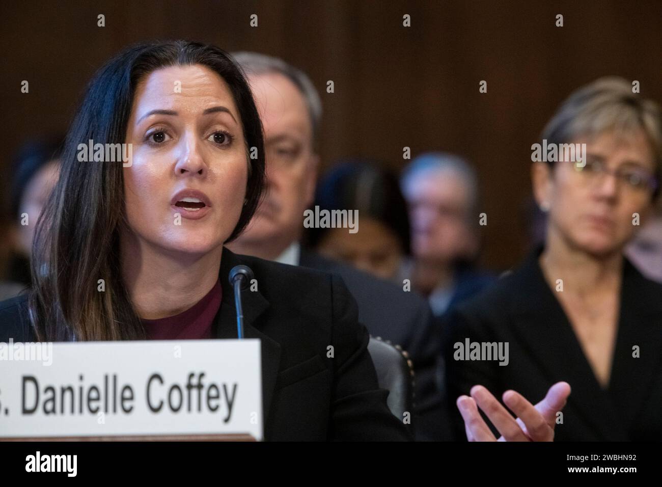 Washington, Vereinigte Staaten. 10th Jan, 2024. Danielle Coffey ...