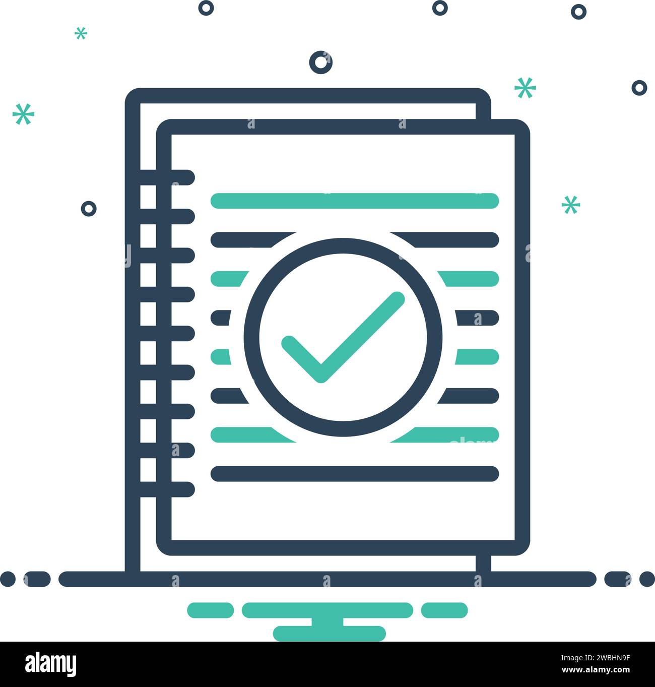 Icon for summary,resume Stock Vector Image & Art - Alamy