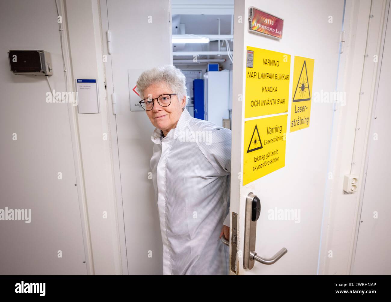 Lund, Sweden. 29th Nov, 2023. Anne L'Huillier, Nobel laureate in ...