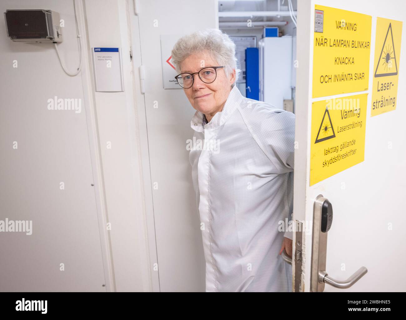 Lund, Sweden. 29th Nov, 2023. Anne L'Huillier, Nobel laureate in ...