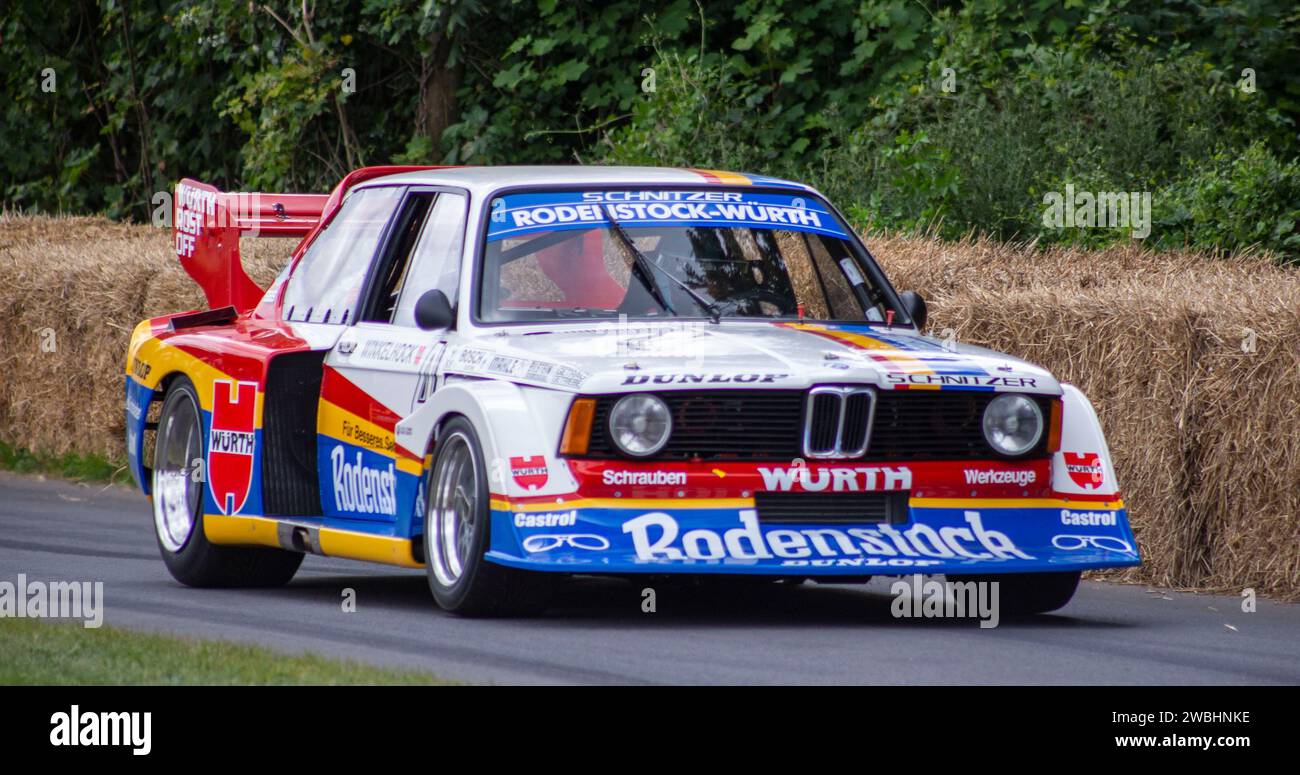 BMW E21 320i Group 5 Goodwood festival of speed 2022 Stock Photo - Alamy