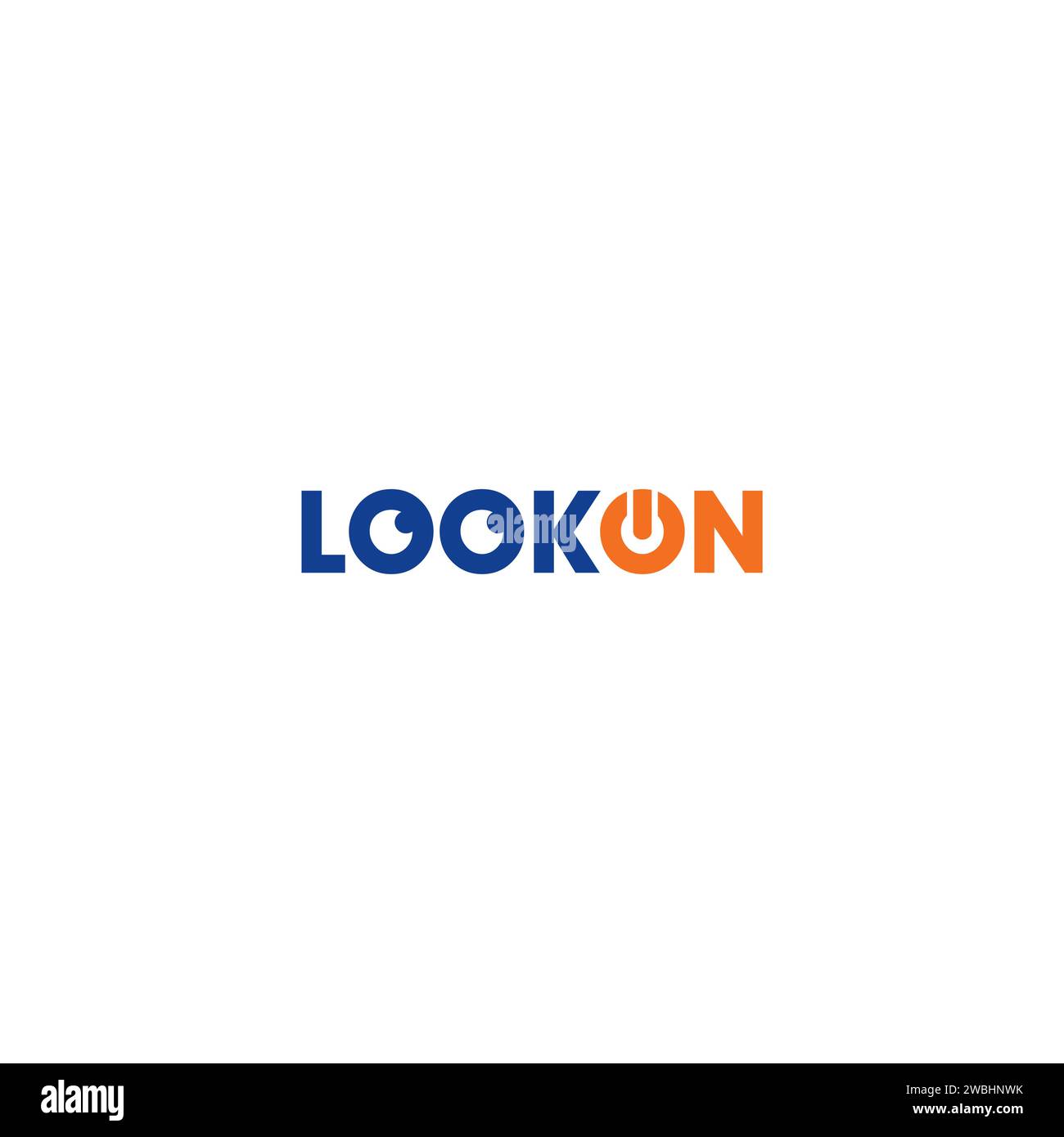 Look On Logo Simple. Eye Icon Stock Vector Image & Art - Alamy