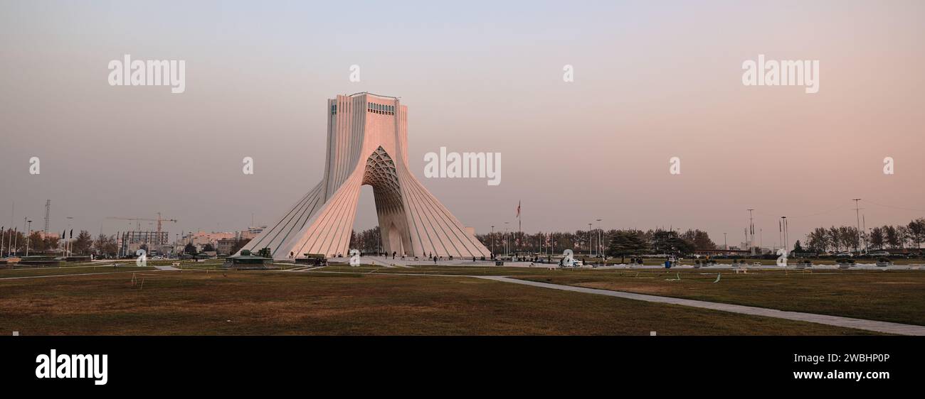 The Azadi Tower is a symbol of freedom in Iran, the main symbol of Iran ...