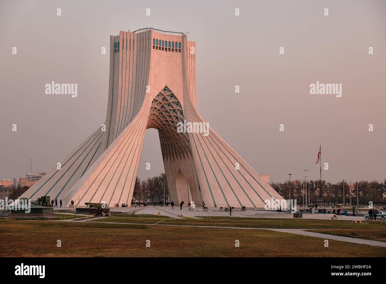 The Azadi Tower is a symbol of freedom in Iran, the main symbol of Iran ...