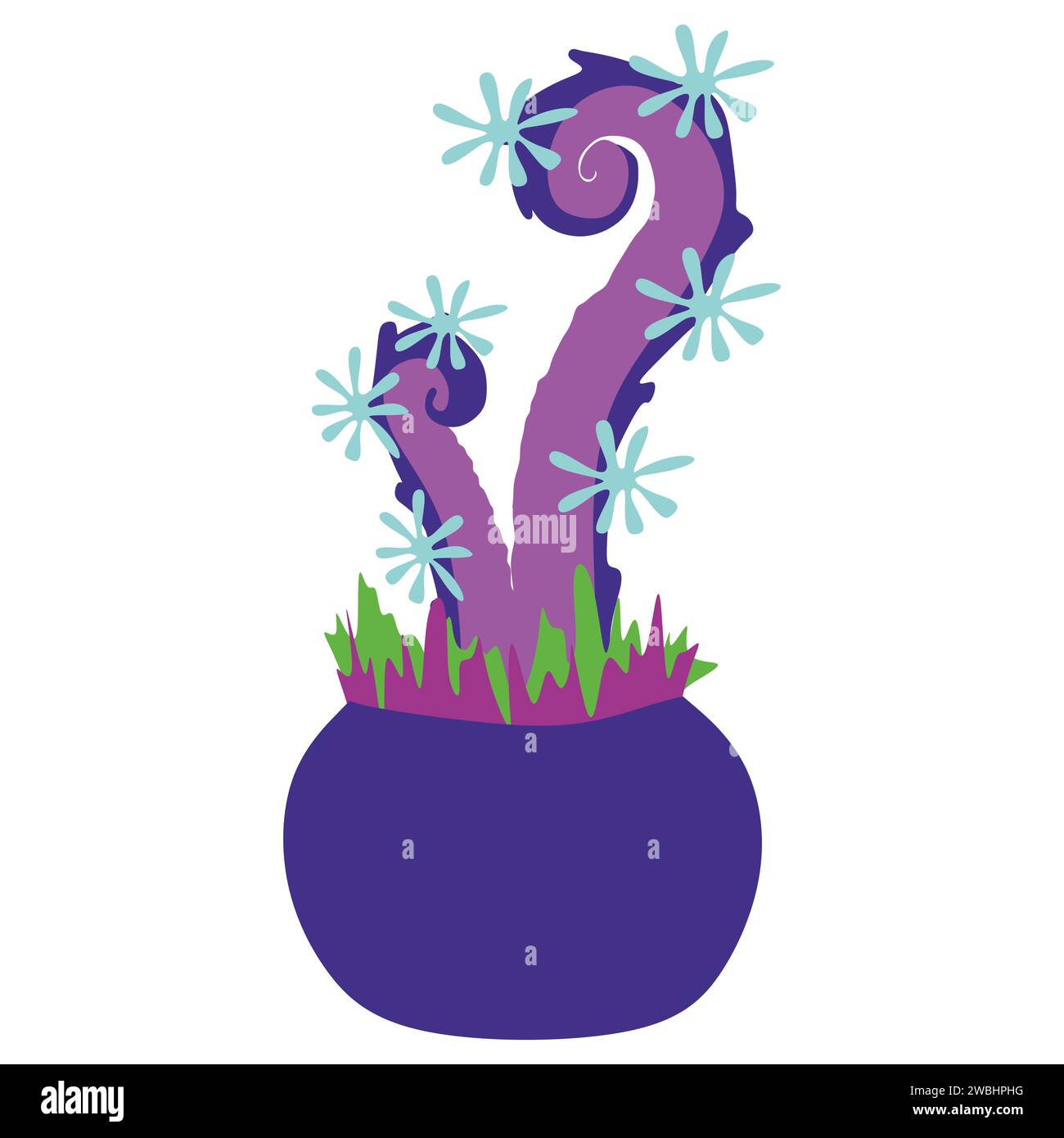 Carnivorous plant plants Stock Vector Images - Alamy
