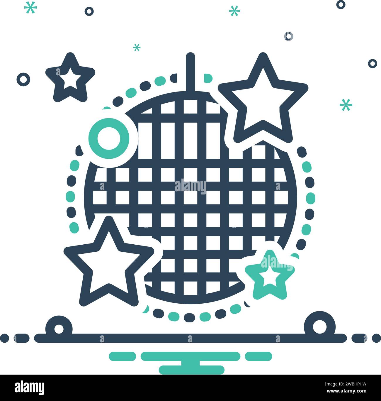 Sparkling stage Stock Vector Images - Alamy