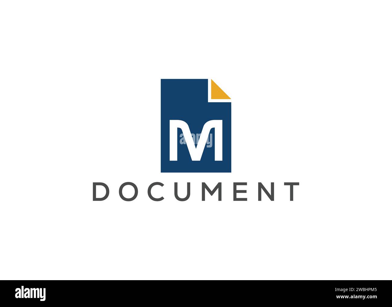 Doc m logo Stock Vector Images - Alamy