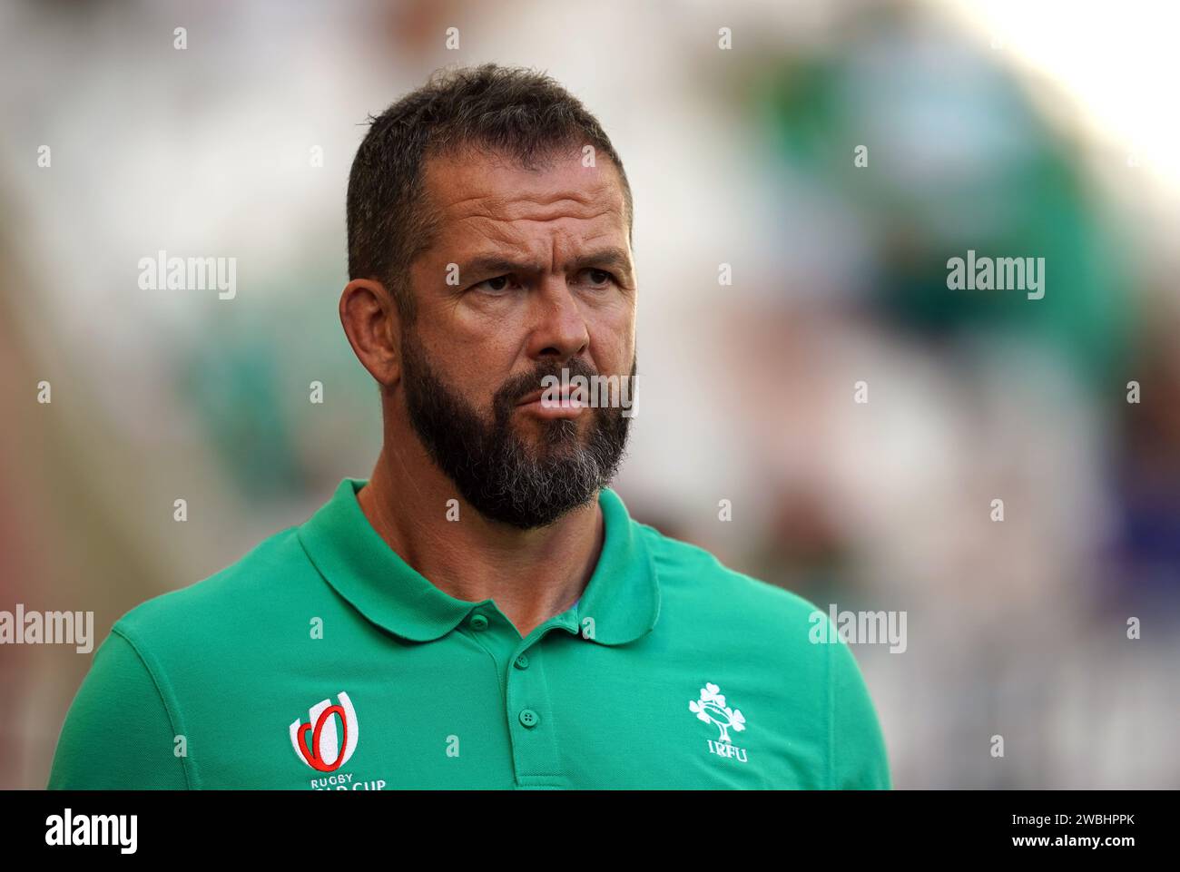 File photo dated 09/09/23 of Ireland head coach Andy Farrell. The ...