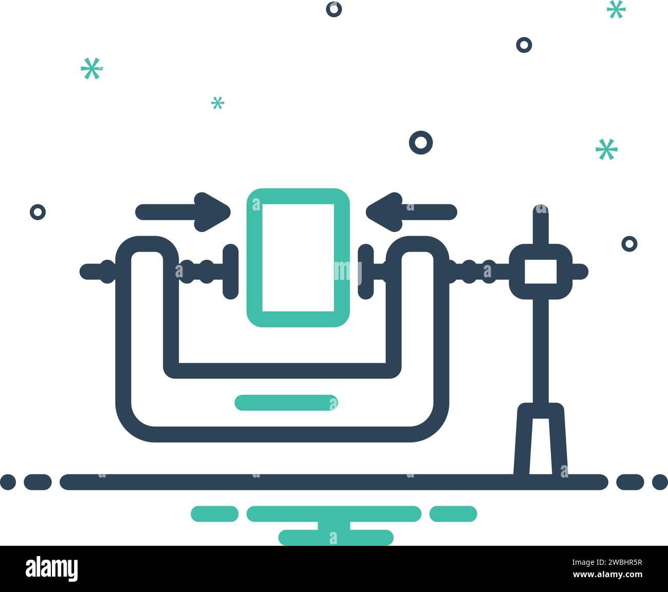 Icon for clampdown,stifle Stock Vector Image & Art - Alamy