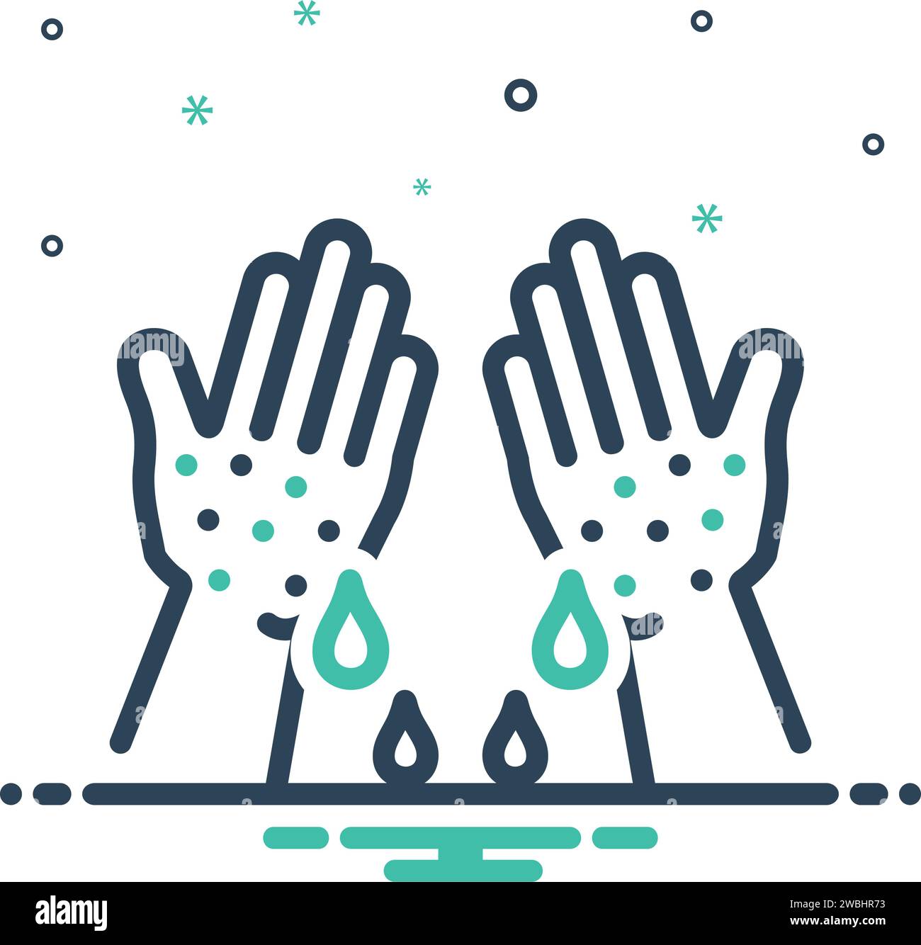 Clammy Stock Vector Images - Alamy