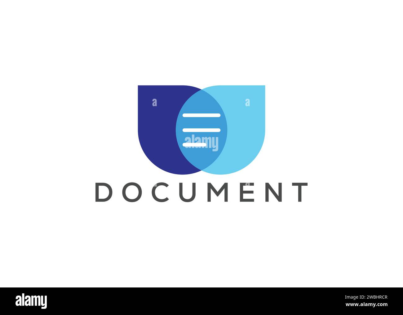 Doc m logo Stock Vector Images - Alamy