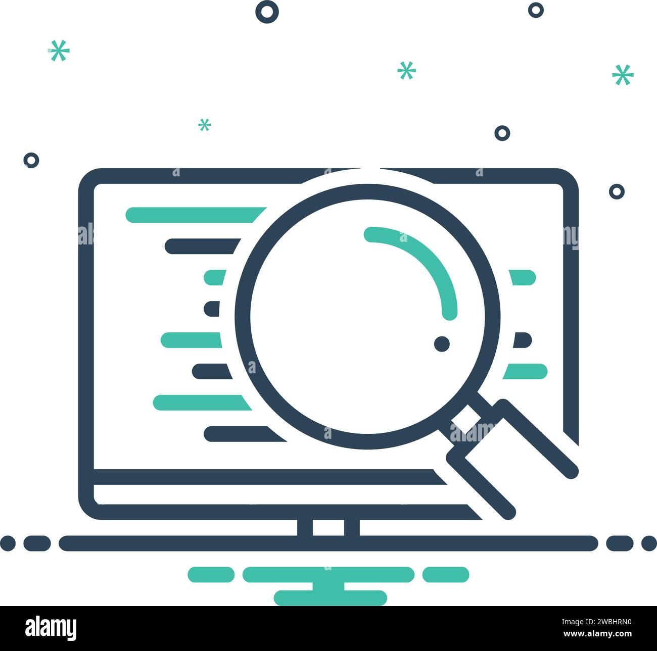 Icon for decompiler,disintegrated Stock Vector Image & Art - Alamy